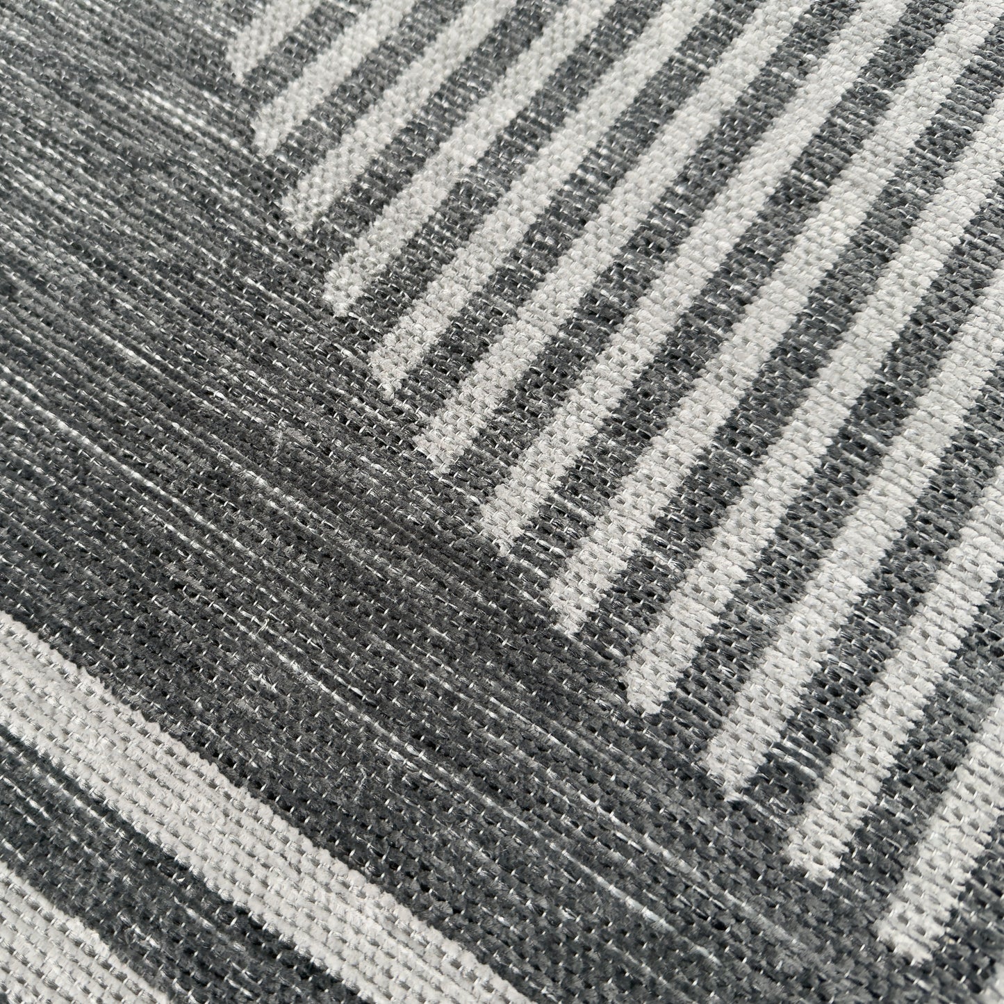 Harlow Reversible Orbit Grey Rug – Signature Rugs